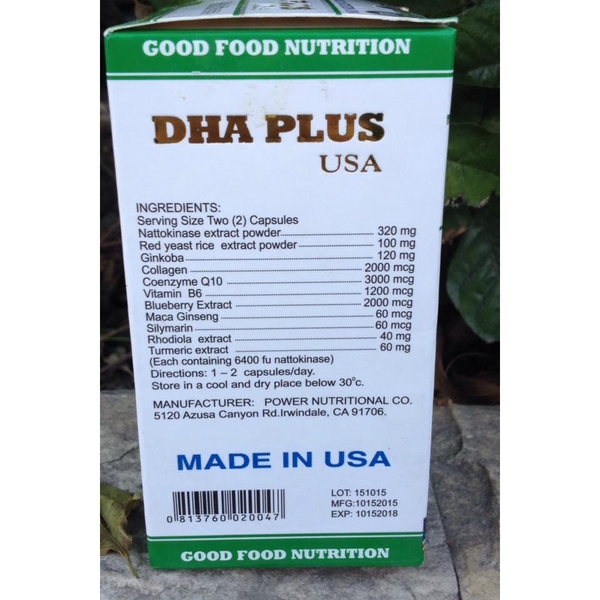 DHA Plus | nhathuocyentrang