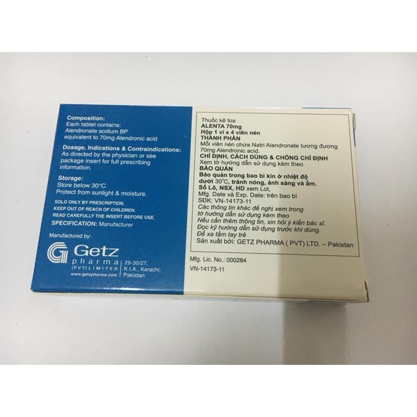 Alenta 70mg/khác/thuốc tân dược/nhathuocyentrang.com