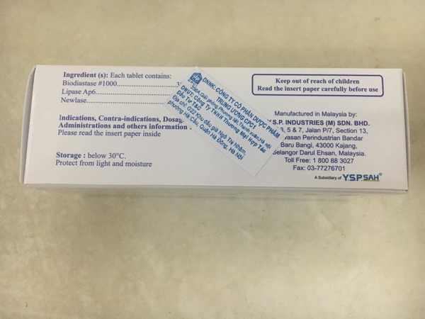 Biotase/men tiêu hóa/tiêu hóa/sản phẩm thảo dược-vitamin ...