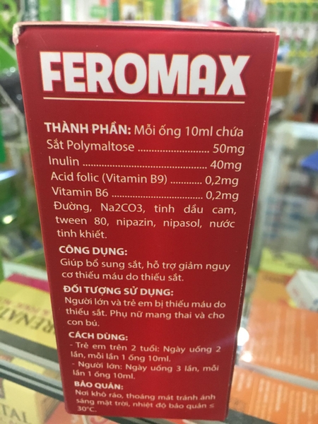Feromax | nhathuocyentrang