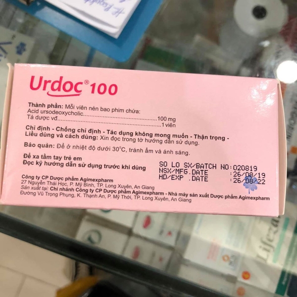 Urdoc 100mg | nhathuocyentrang