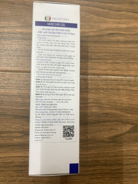 MEDICOSH VARICARE GEL 100ml | nhathuocyentrang