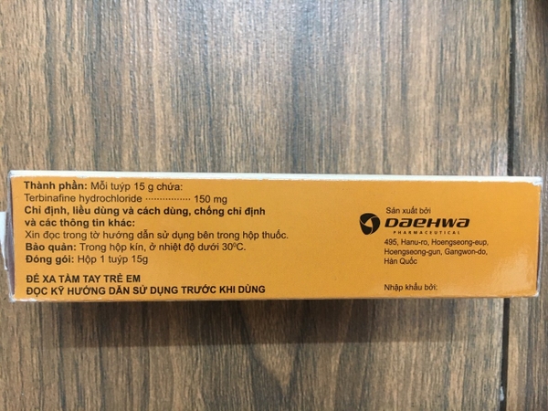Tenafine cream 15g | nhathuocyentrang