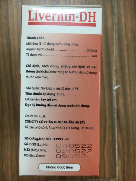 Livernin DH | nhathuocyentrang