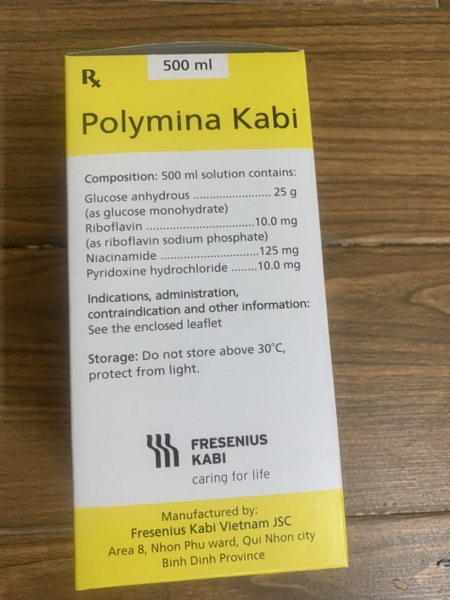 Polymina Kabi 500ml | nhathuocyentrang
