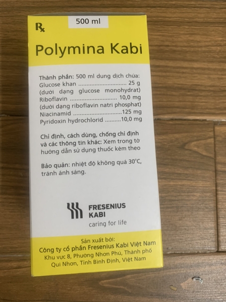 Polymina Kabi 500ml | nhathuocyentrang