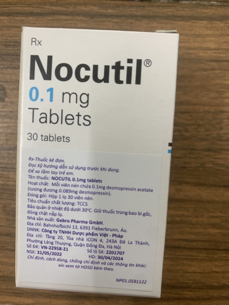 Nocutil 0.1mg | nhathuocyentrang
