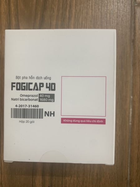 Fogicap 40mg | nhathuocyentrang