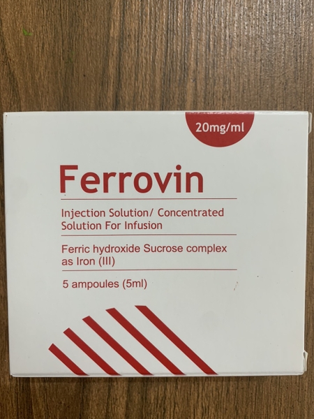 Ferrovin 20mg/ml/ Thuốc tiêm - truyền/thuốc tân dược/nhathuocyentrang.com