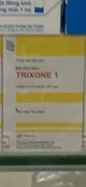 Trixone 1g | nhathuocyentrang