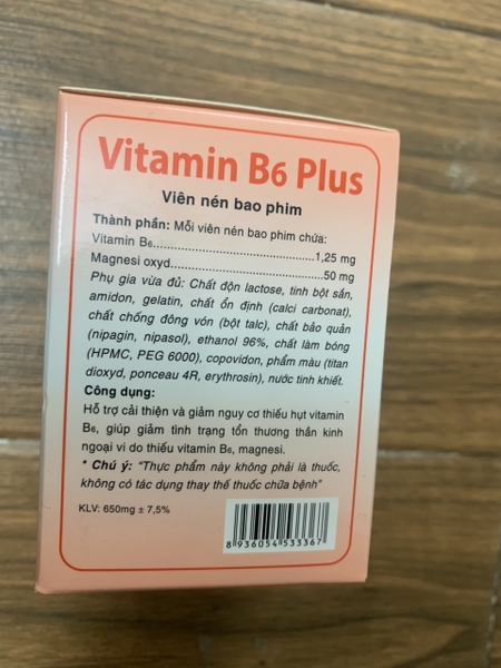 Vitamin B6 Plus | nhathuocyentrang