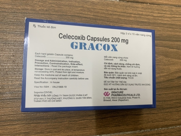 Gracox 200mg | nhathuocyentrang