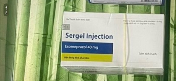 Sergel Injection 40mg | nhathuocyentrang