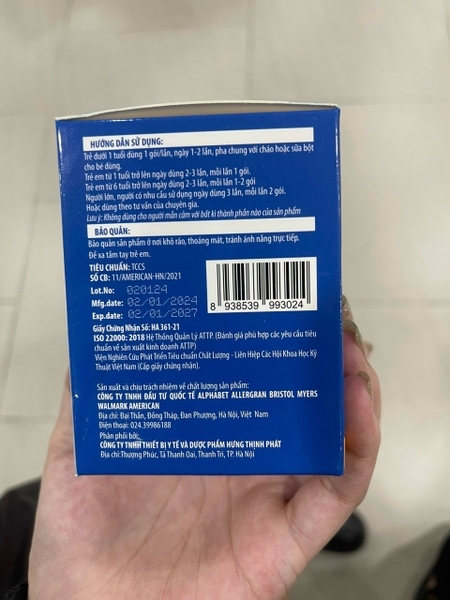 Cốm bổ não dinh dưỡng Nutrivin IQ G-BRAIN | nhathuocyentrang