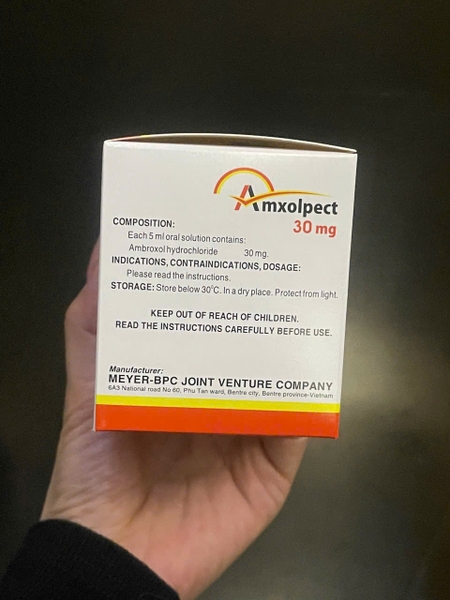 Amxolpect ống | nhathuocyentrang