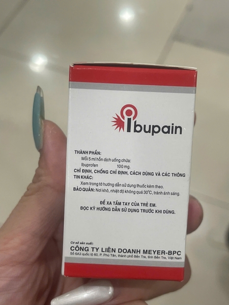 Ibupain 25ml | nhathuocyentrang