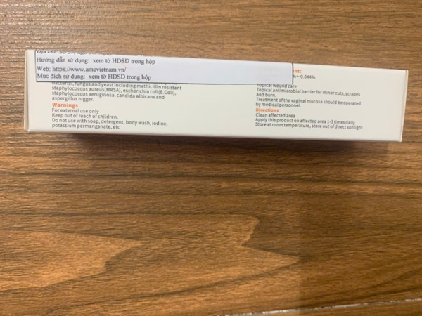 Anson Antimicrobial silver gel 20g | nhathuocyentrang