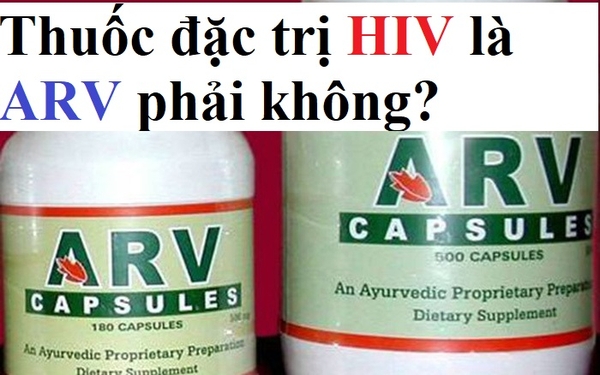 ARV là thuốc đặc trị HIV phải không? Nhà Thuốc Hồng Nhung - HỒNG NHUNG ...