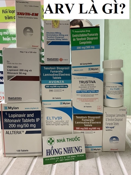 Thuốc ARV là gì, giá bao nhiêu tiền? Nhà Thuốc Hồng Nhung - HỒNG NHUNG ...
