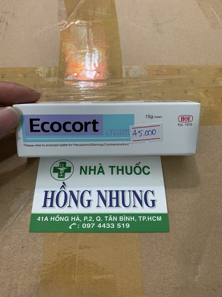 Mua tuýp bôi Ecocort Cream 15g tốt nhất ở TPHCM (Sài Gòn) Nhà Thuốc ...