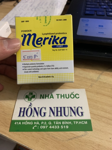 Mua men Merika FORT ở đâu tốt nhất Hà Nội, TPHCM Nhà Thuốc Hồng Nhung ...