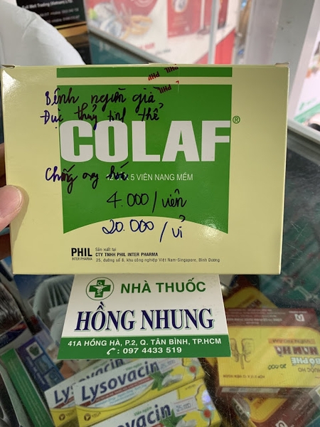 Mua thuốc COLAF tốt nhất ở TPHCM (Sài Gòn) Nhà Thuốc Hồng Nhung - HỒNG ...