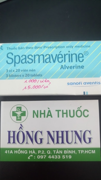 Mua Thuốc chống co thắt cơ trơn Spasmaverine 40mg tốt nhất ở TPHCM (Sài ...