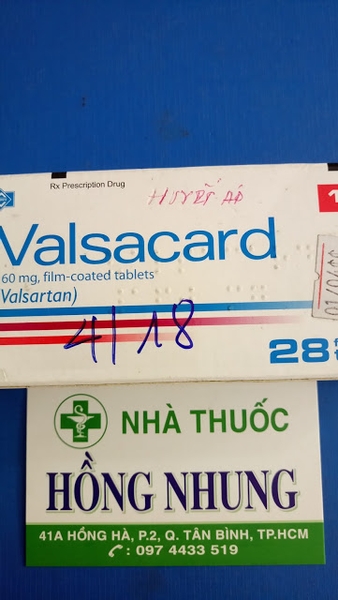 Mua Thuốc hạ huyết áp Valsacard 160mg tốt nhất ở TPHCM (Sài Gòn) Nhà ...