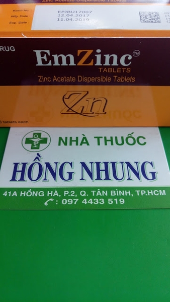 Mua thuốc kẽm EmZinc tốt nhất ở TPHCM (Sài Gòn) Nhà Thuốc Hồng Nhung ...
