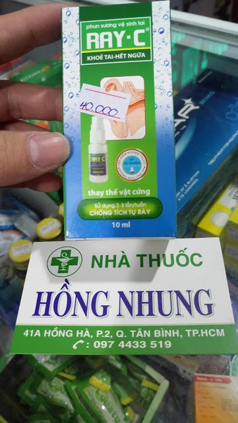 Mua chai xịt dạng phun sương vệ sinh tai RAY-C tốt nhất ở TPHCM (Sài ...