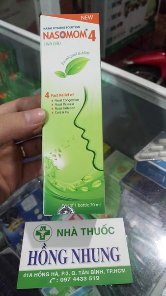 Mua chai dung dịch vệ sinh mũi dạng xịt NASOMOM tinh dầu 4 tốt nhất ở ...