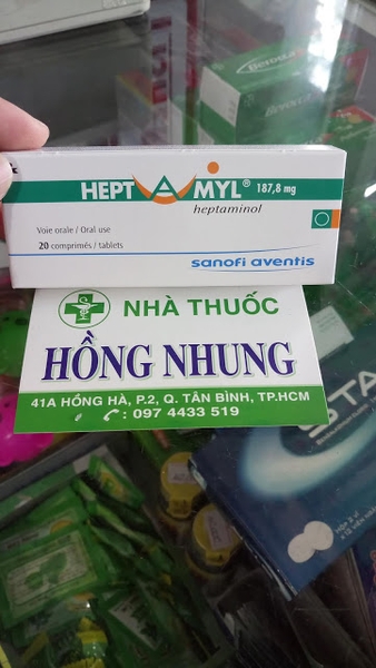 Mua thuốc điều trị hạ huyết áp tư thế HEPTAMYL 187,8mg của Pháp tốt ...