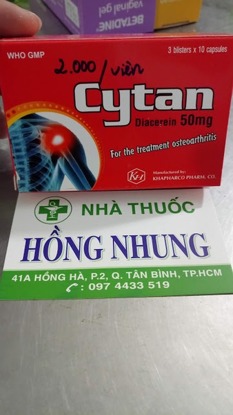 Mua thuốc uống điều trị thoái hóa khớp Cytan 50mg tốt nhất ở TPHCM (Sài ...