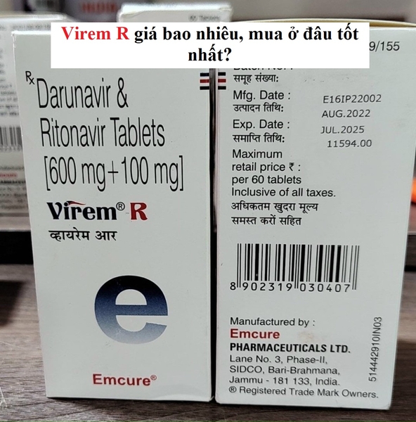 Thuốc Virem R giá bao nhiêu, mua ở đâu? Nhà Thuốc Hồng Nhung - HỒNG ...