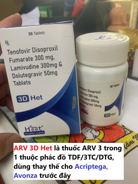 Giá thuốc ARV 3D Het bao nhiêu, mua ở đâu tốt nhất? Nhà Thuốc Hồng ...
