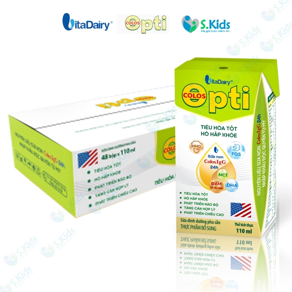 Sữa bột pha sẵn Colos Opti 110ml - Tốt cho tiêu hóa - Hệ thống cửa hàng ...