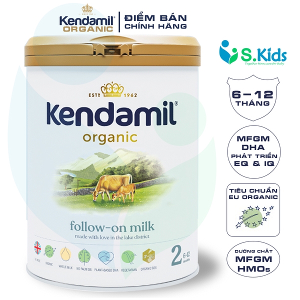 Sữa Kendamil Oganic số 2 (800g) - Hệ thống cửa hàng Mẹ và Bé Hải Dương