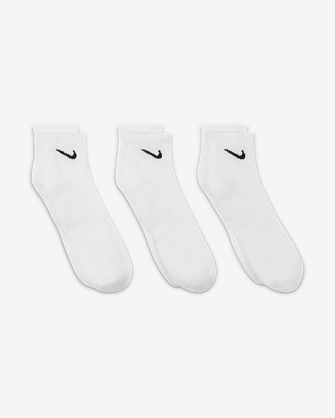Nike Everyday Cushioned Training Ankle Socks (SX7667-100)