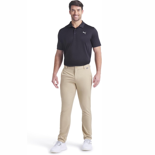 Áo Polo Golf Puma Chính Hãng - Icon Heather LC Polo 2.0 - Màu Đen ...