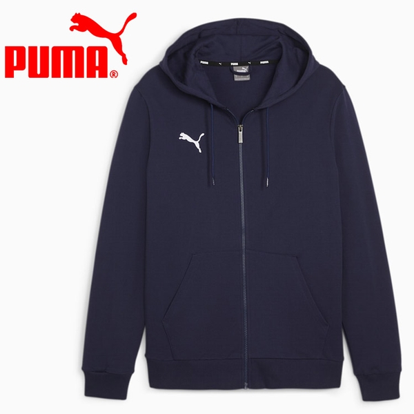 Áo Puma Nam Chính Hãng - PUMA teamGOAL Casual Hoodie Jacket - Màu Xanh ...