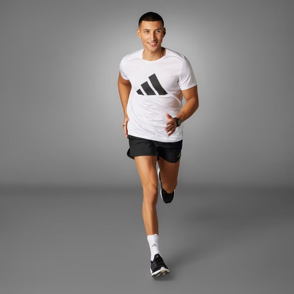 Áo Phông Adidas Nam Chính Hãng - Áo Thun Run It - Màu Trắng | JapanSport IN0075