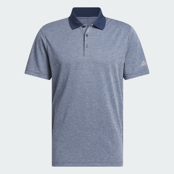 Áo Polo Golf Adidas Chính Hãng - Adi Performance Heathered- Màu Xanh ...