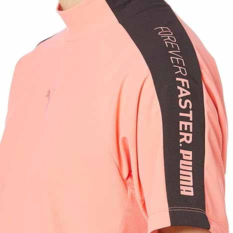 Áo Phông Puma Chính hãng - Golf Collar Short Sleeve - Màu Hồng ...