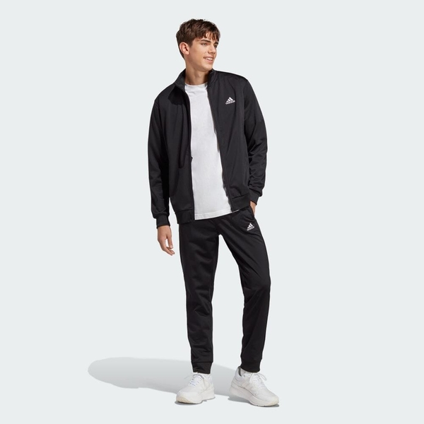 Bộ thể thao Adidas Nam Chính Hãng - Linear Logo Tricot Tracksuit - Đen ...
