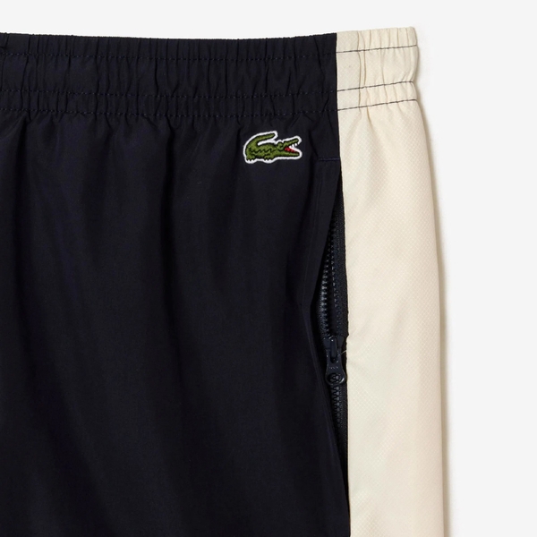 Quần gió Lacoste Chính hãng - Showerproof Colourblock Track Pants - Màu ...