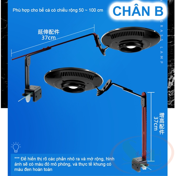 Giá chân treo đèn Zetlight Bracket Stand A / B / C / D - Shrimp Home