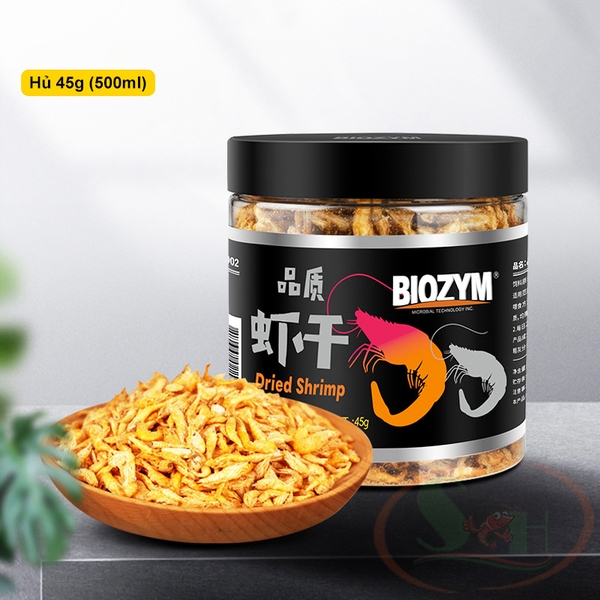 Thức ăn cá Biozym Dried Shrimp tôm khô dinh dưỡng sạch - Shrimp Home