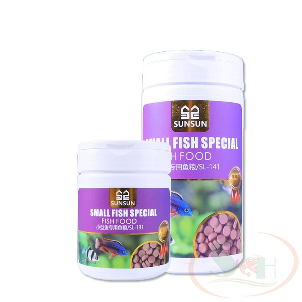 Thức ăn cá Sunsun Artemia Fish Food viên dán bể cá tôm - Shrimp Home
