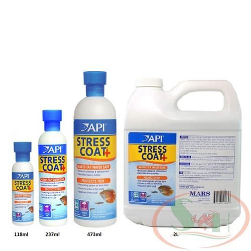 Giảm stress API Stress Coat 118ml, 237ml, 473ml, 1890ml - Shrimp Home