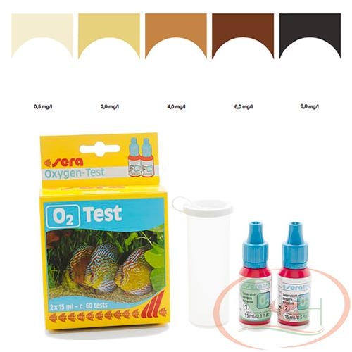 Bộ Sera O2 Test nồng độ oxy hòa tan môi trường nước - Shrimp Home